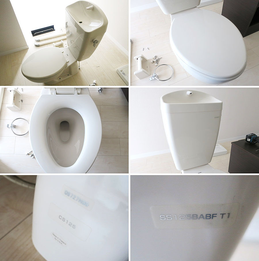 【中古】16697 TOTO タンク型トイレ 手洗い付 展示品の落札情報詳細 - Yahoo!オークション落札価格検索 オークフリー